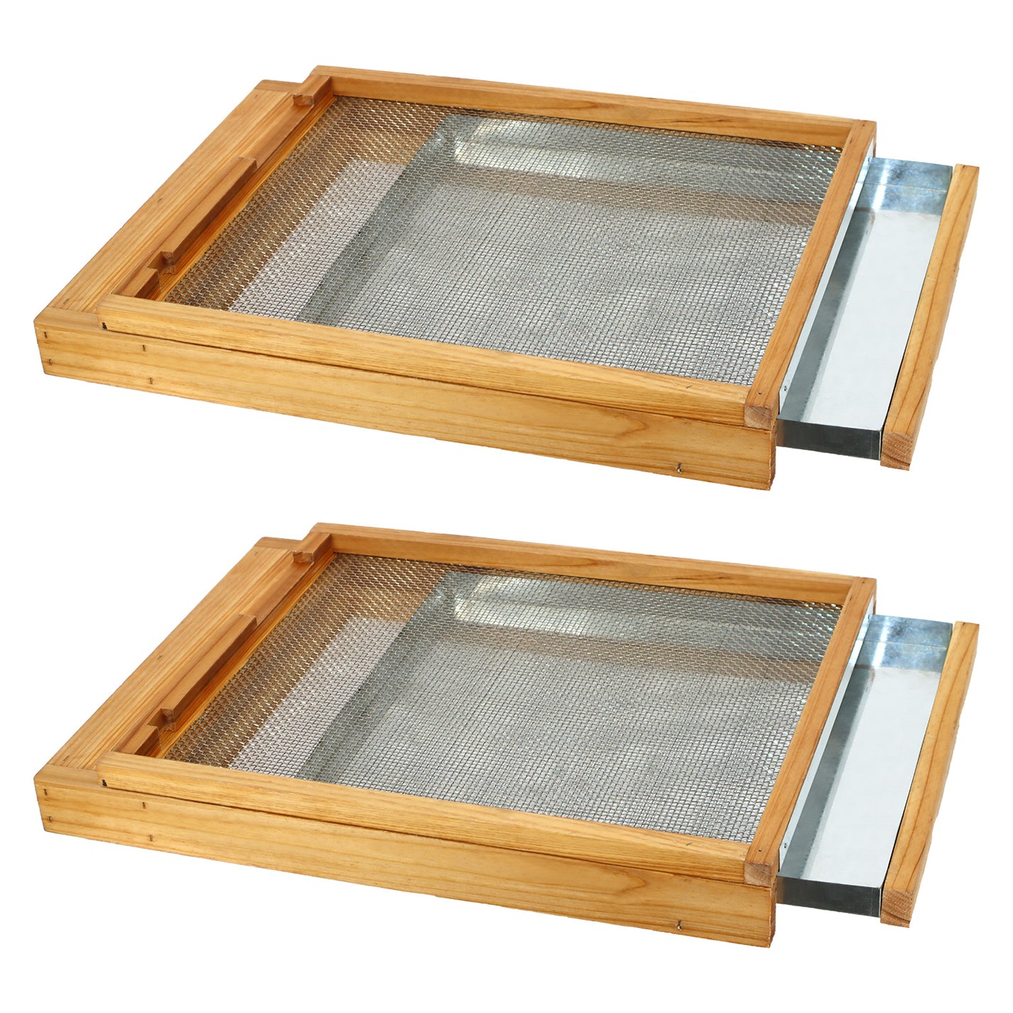 MayBee Hives 2 PACK Screened Bottom Board with Entrance Reducer for ...